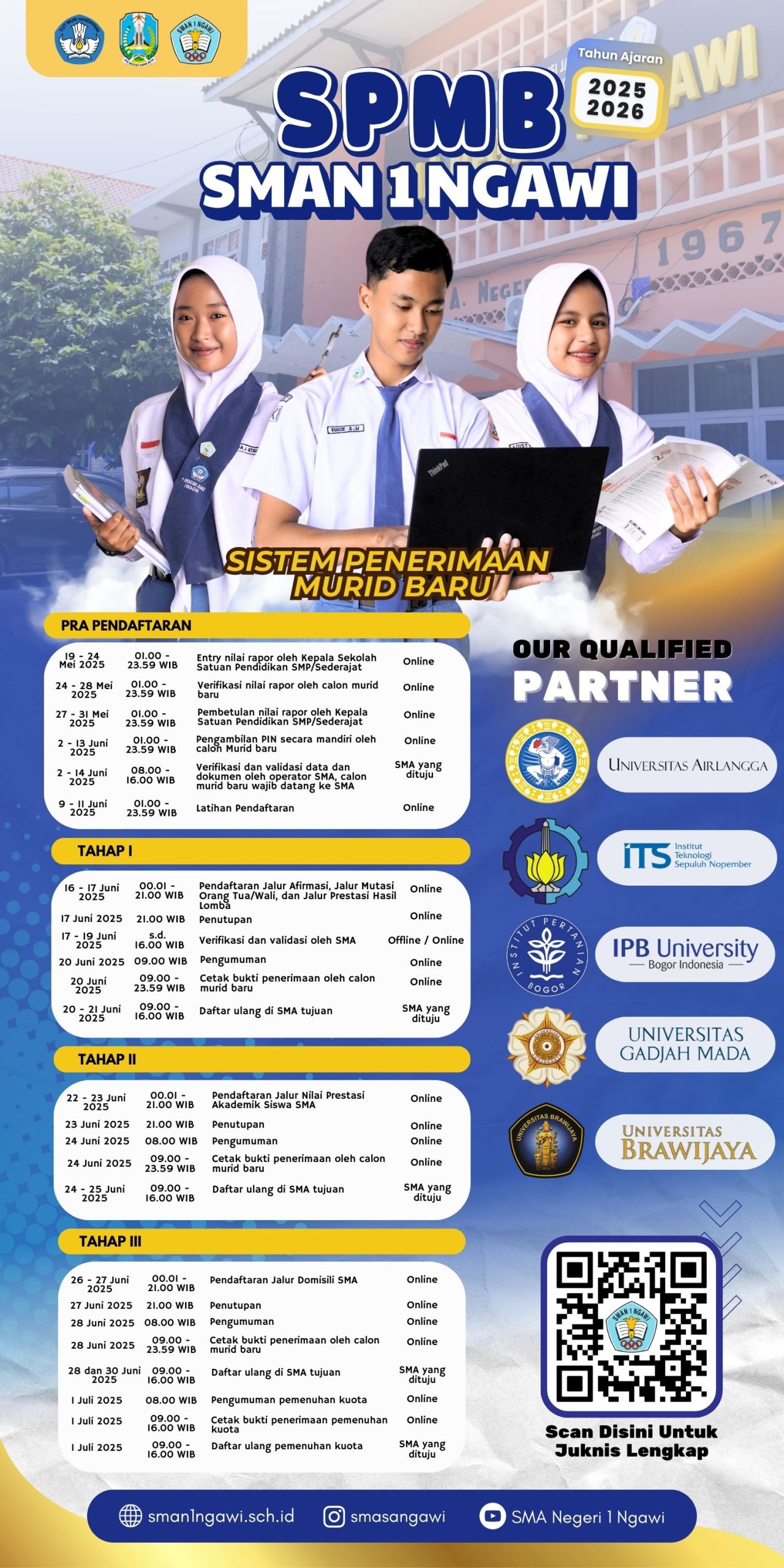 INFORMASI SPMB – SMA Negeri 1 Ngawi